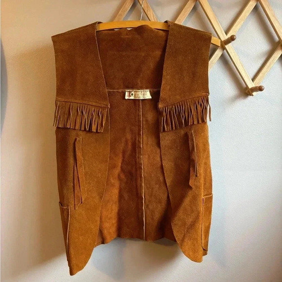 Berman Buckskin | Jackets & Coats | Vintage Berman Buckskin Co Fringe ...